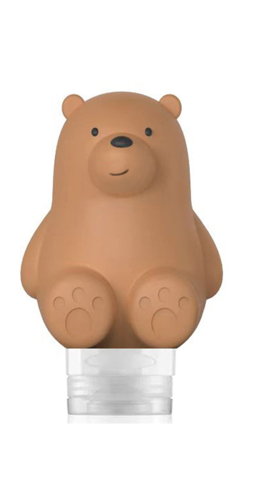 Ensemble de 5 bouteilles de voyage Grizz WE BARE BEARS – Miniso Reunion
