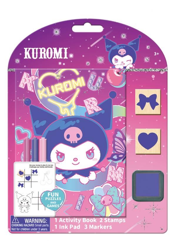 Ensemble de tampons Kuromi Margic Party Collection Sanrio – Miniso Reunion