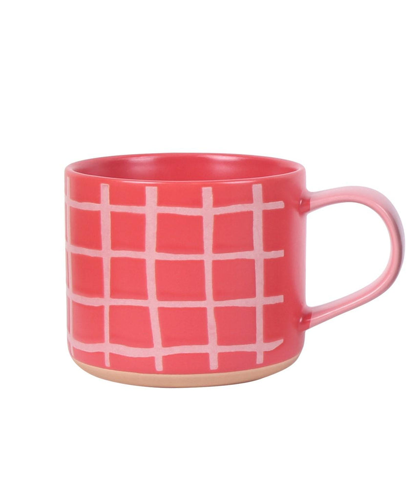 Mug rouge Retro Mug 412 ml – Miniso Reunion